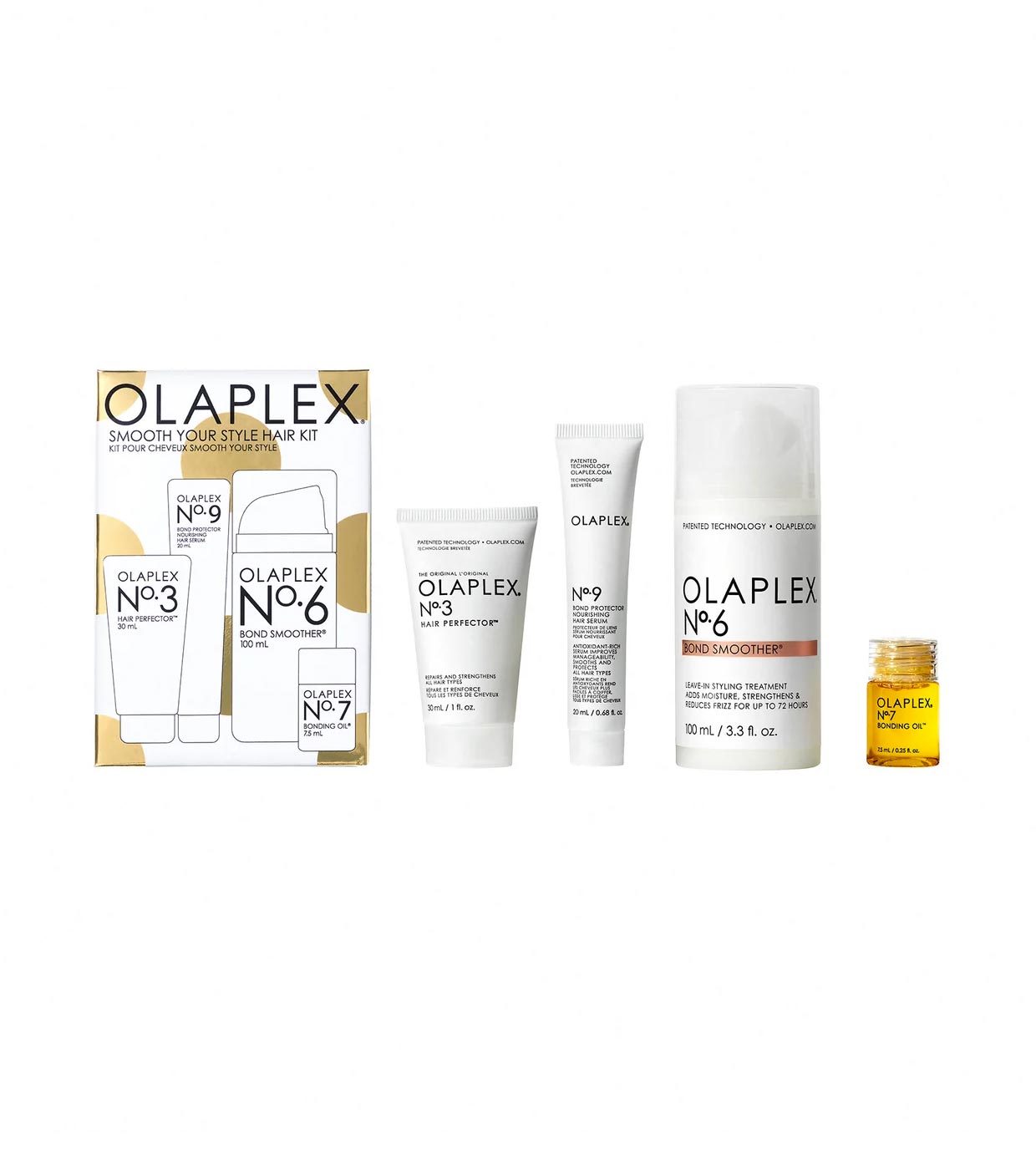 Olaplex – Gift Set Smooth Your Style Hair Kit – Daisy.ma