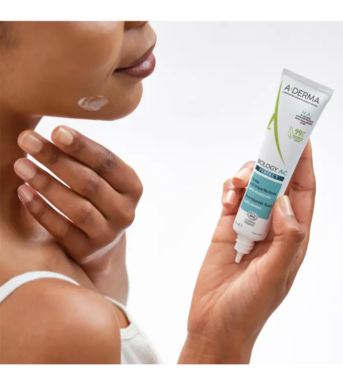 A-DERMA BIOLOGY AC PERFECT Fluide anti-imperfections anti-marques 40ML ...