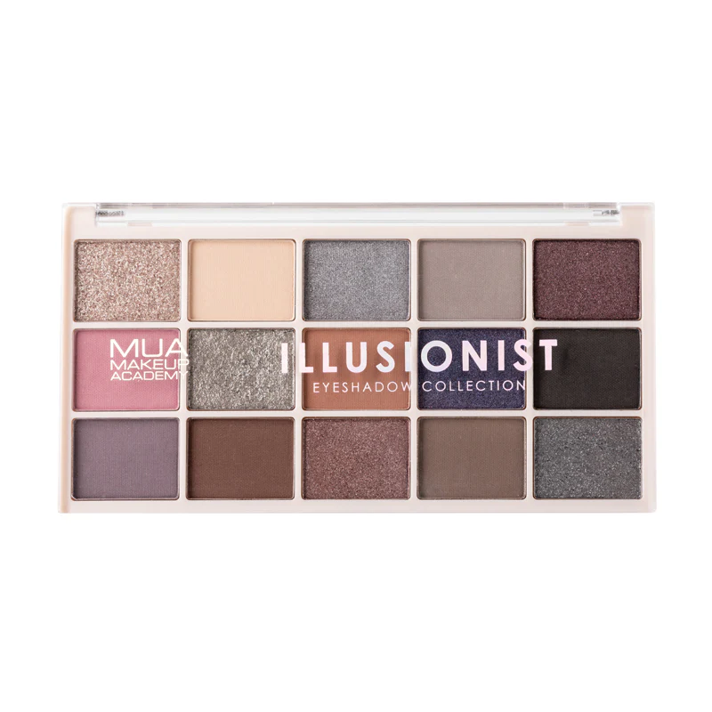 MUA 15 SHADE EYESHADOW PALETTE – ILLUSIONIST – Daisy.ma