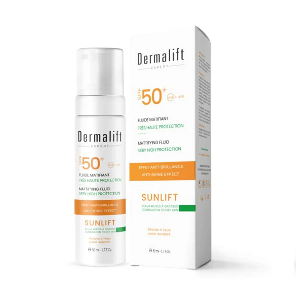 DERMALIFT SUNLIFT FLUIDE MATIFIANT SPF 50+ 50 ML – Daisy.ma